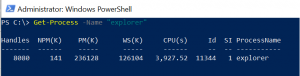 PowerShell Get Process Name - Active Directory Tools
